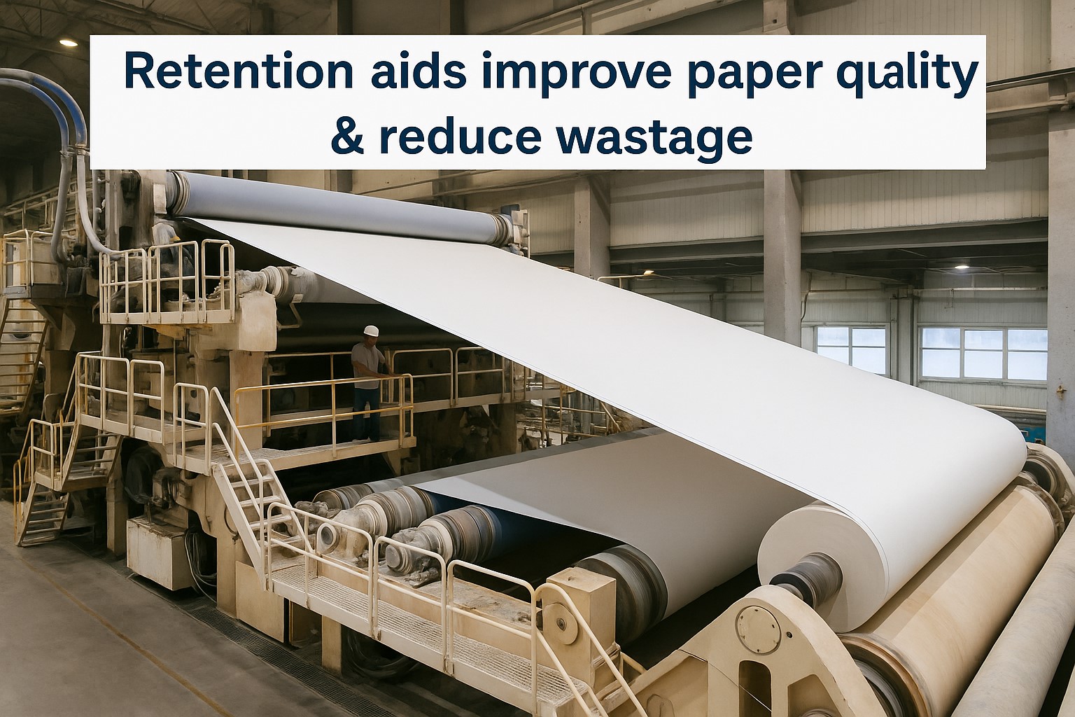 How Retention Aids Improve Paper Quality & Reduce Wastage - Solum2